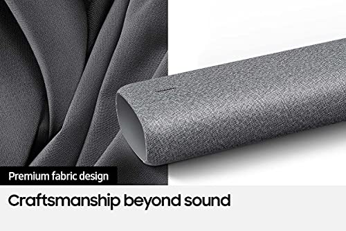 SAMSUNG HW-S50A 3.0ch Soundbar w/ Dolby Atmos, DTS Virtual:X, Built In Center Speaker, Adaptive Sound Lite, Bluetooth Multi Connection, Premium Design, 2021, Deep Gray