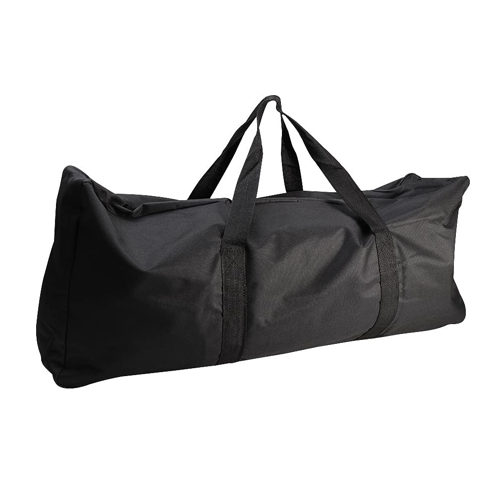 Waterproof BBQ Tools Carry Bag, Portable BBQ Tool Storage Bag, Thick Oxford Cloth, Outdoor BBQ Grill Accessories Bag for Camping Picnic Trip (L 82x20x33cm) (Large)