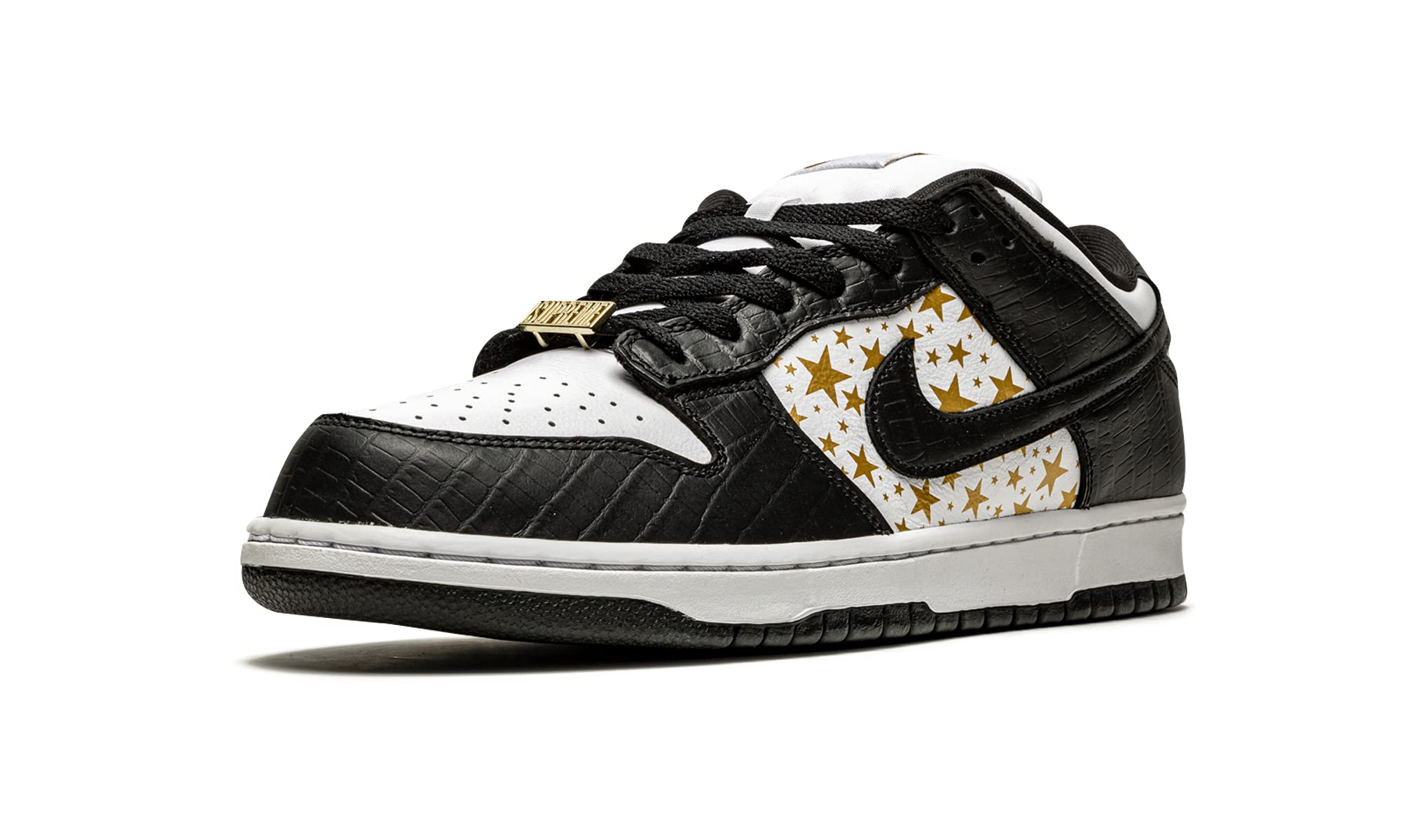 Nike Mens SB Dunk Low DH3228 102 Supreme - Stars - Black - Size 8.5