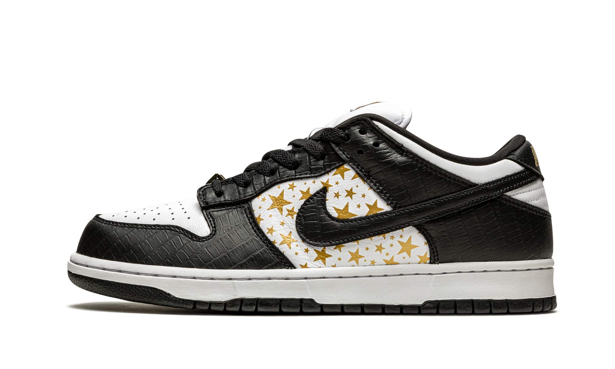 Nike Mens SB Dunk Low DH3228 102 Supreme - Stars - Black - Size 8.5