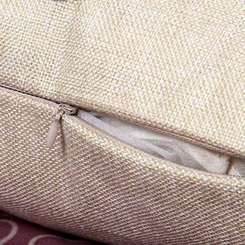 Swono Deer Grass Hunting Rustic Farmhouse Decorative Throw Pillow Cover Square Cushion Case for Home Sofa Couch Decoration