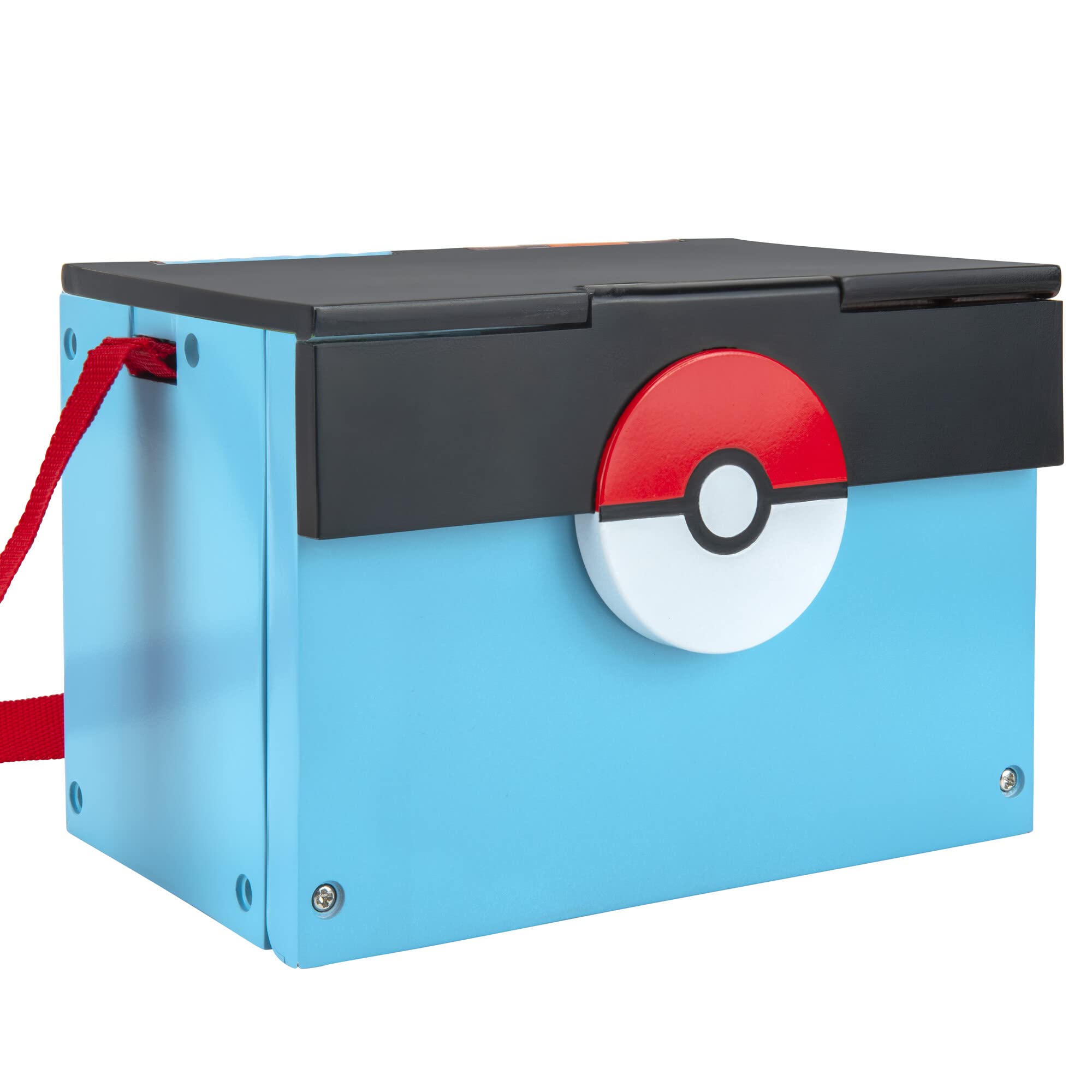 Pokémon Carry ‘N’ Go Volcano Playset with 4 Included 2-inch, Pikachu, Charmander, Bulbasaur, and Squirtle - Bring Everywhere - Playsets for Kids and Pokémon Fans - Amazon Exclusive
