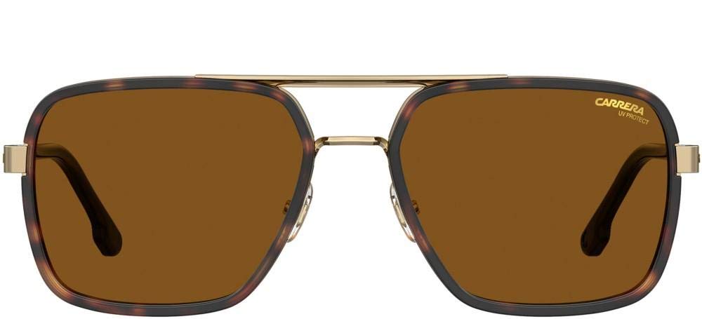 Carrera 256/S Gold/Brown 58/18/140 men Sunglasses