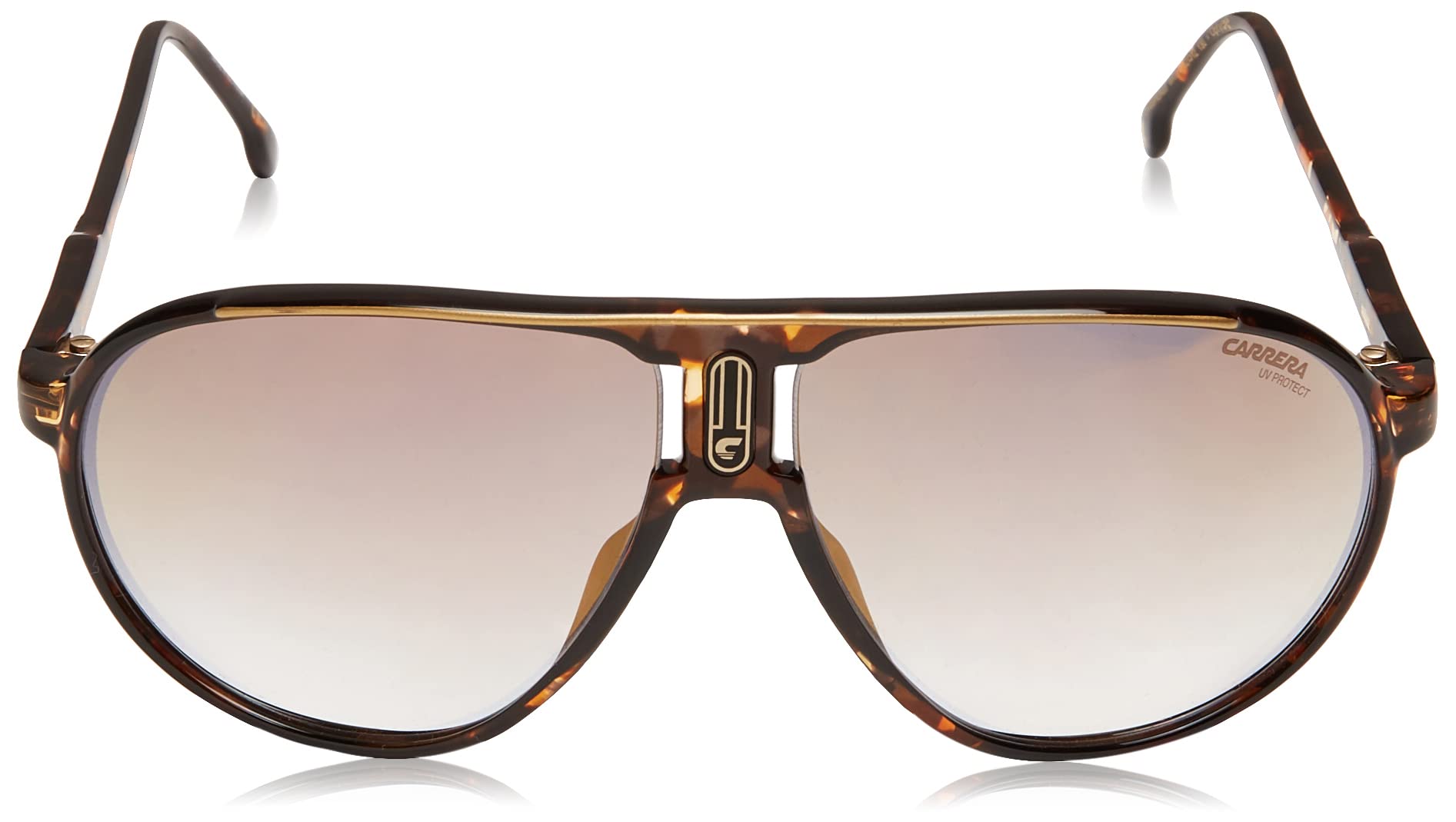 Carrera unisex adult Champion65 Sunglasses, Brown/Gray, 62mm 12mm US