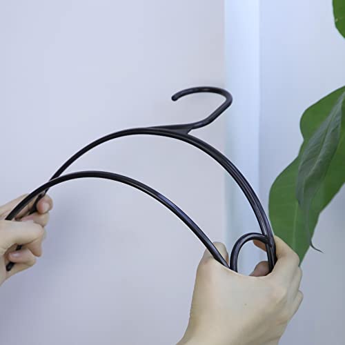 GoodtoU Clothes Hangers 40 Pack Plastic Heavy Duty Clothing Hangers for Everyday Standard Use