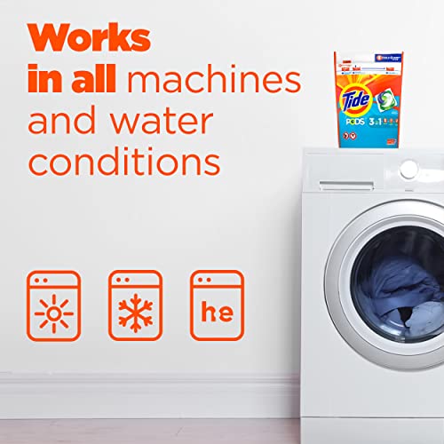 Tide PODS Laundry Detergent Soap Pods, Clean Breeze, 3 Bag Value Pack, 37 Count (Pack of 3)