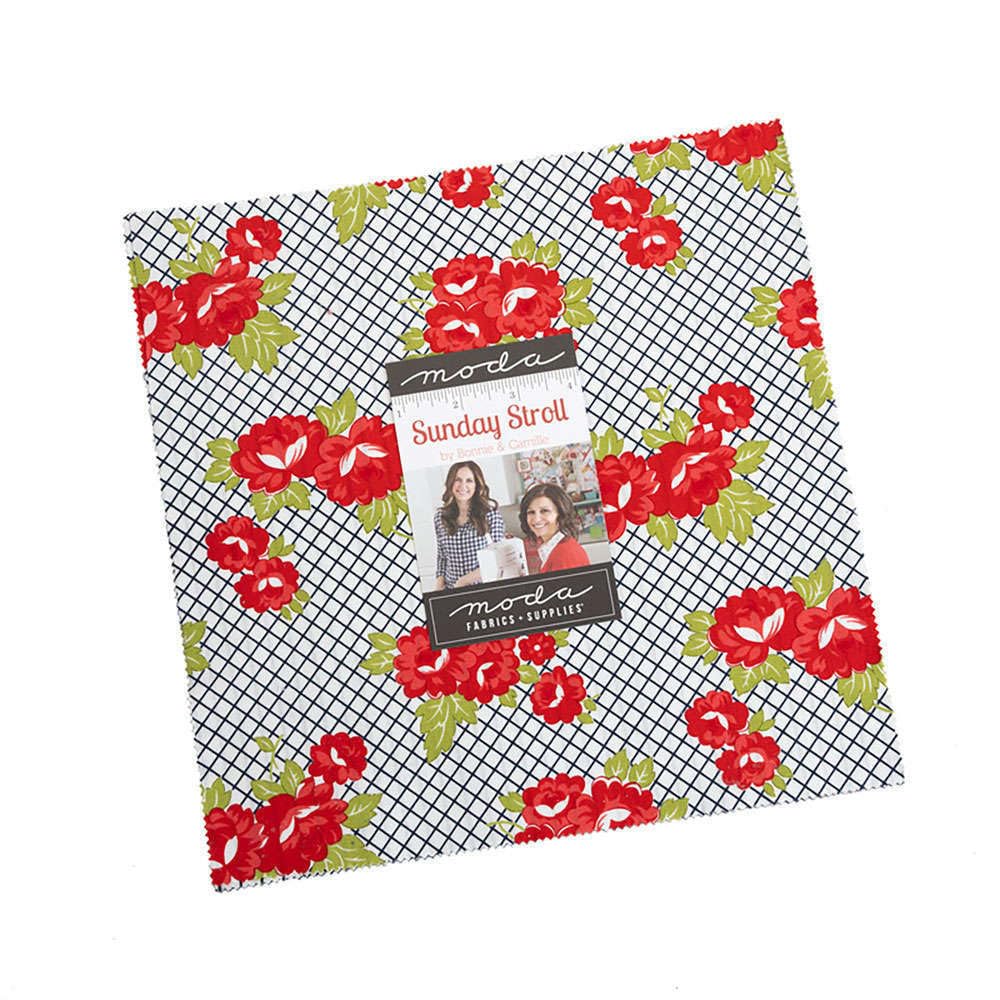 Sunday Stroll Layer Cake®, 42-10" Precut Fabric Quilt Squares by Bonnie & Camille