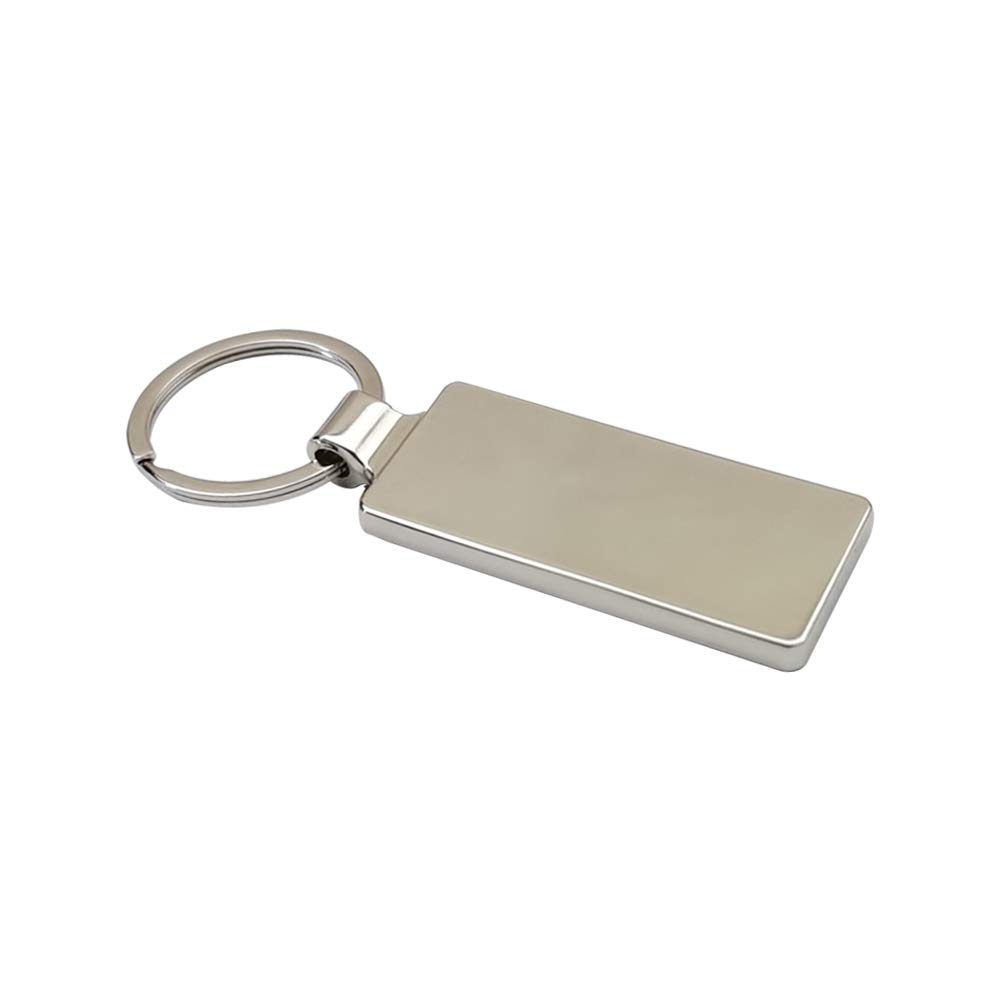 MOJIA Personalized Custom Keychain, Custom Engraved Wood Keychain - Free Engraving (Walnut)