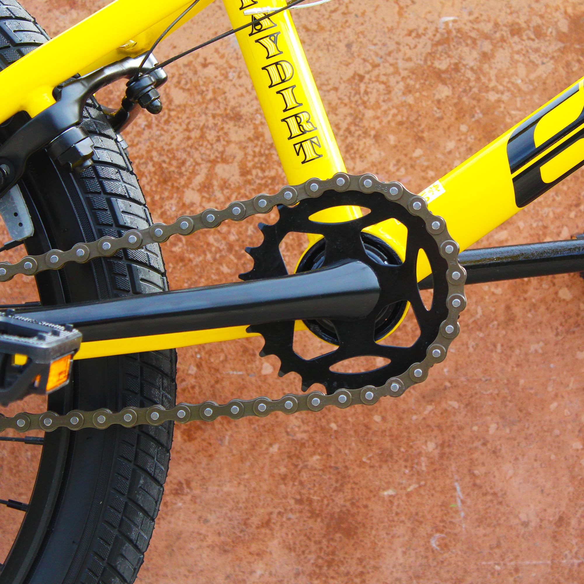 Eastern Bikes Eastern BMX Bikes - Paydirt Model 20 Inch Bike. Lightweight Freestyle Bike Designed by Professional BMX Riders at (Yellow)