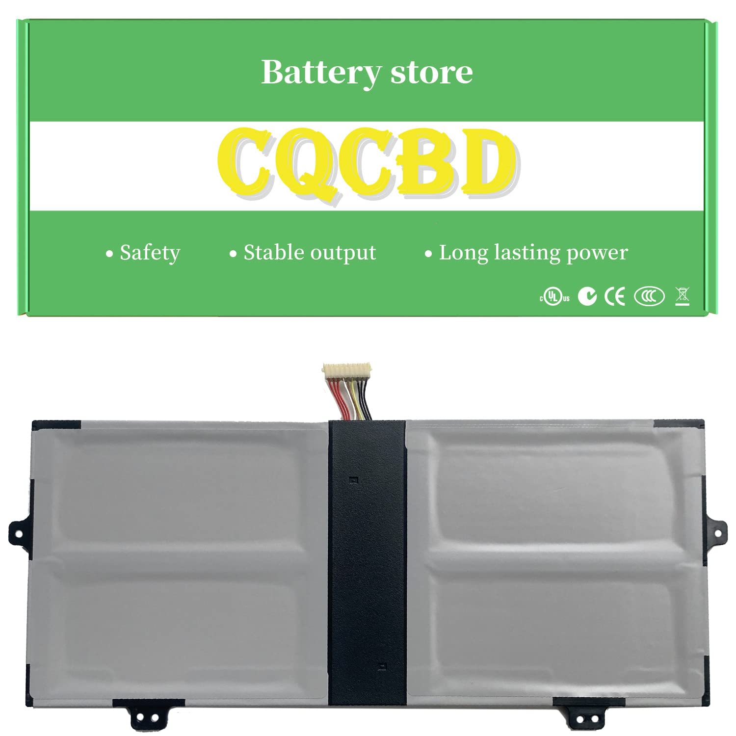 CQCQ AA-PBUN4KP Battery for Samsung Notebook 9 Pen 930QAA 930QBE NP930QAA 930QAA-K716 NP930QAA-K04 930QAA-K01 930QAA-K716 NT930QBE NT930QBV NP930QAA-K01C Series Notebook (7.7V 39Wh/5120mAh)