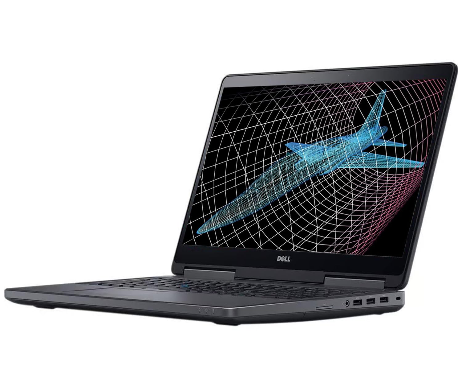 Dell Precision 7520 15.6 inches FHD with Intel Core i7 6820HQ 2.7GHz (16GB DDR4 RAM, 512GB SSD Storage) Windows 10 Pro 64Bit, HMDI (Renewed)
