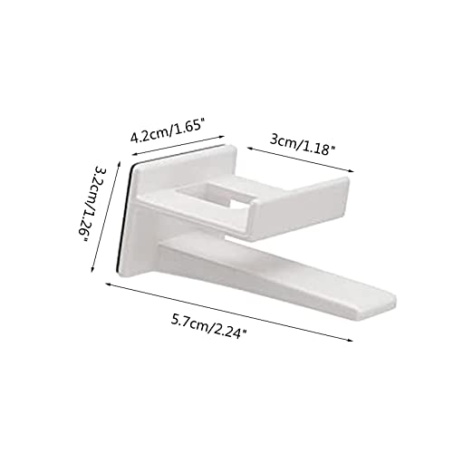 SARDFXUL 1/10pcs Adhesive for Wall Door Baseball Cap Holder Closet Storage Organizer Hat Hangers Hooks No Drilling hat Racks for Baseball caps Wall Mount