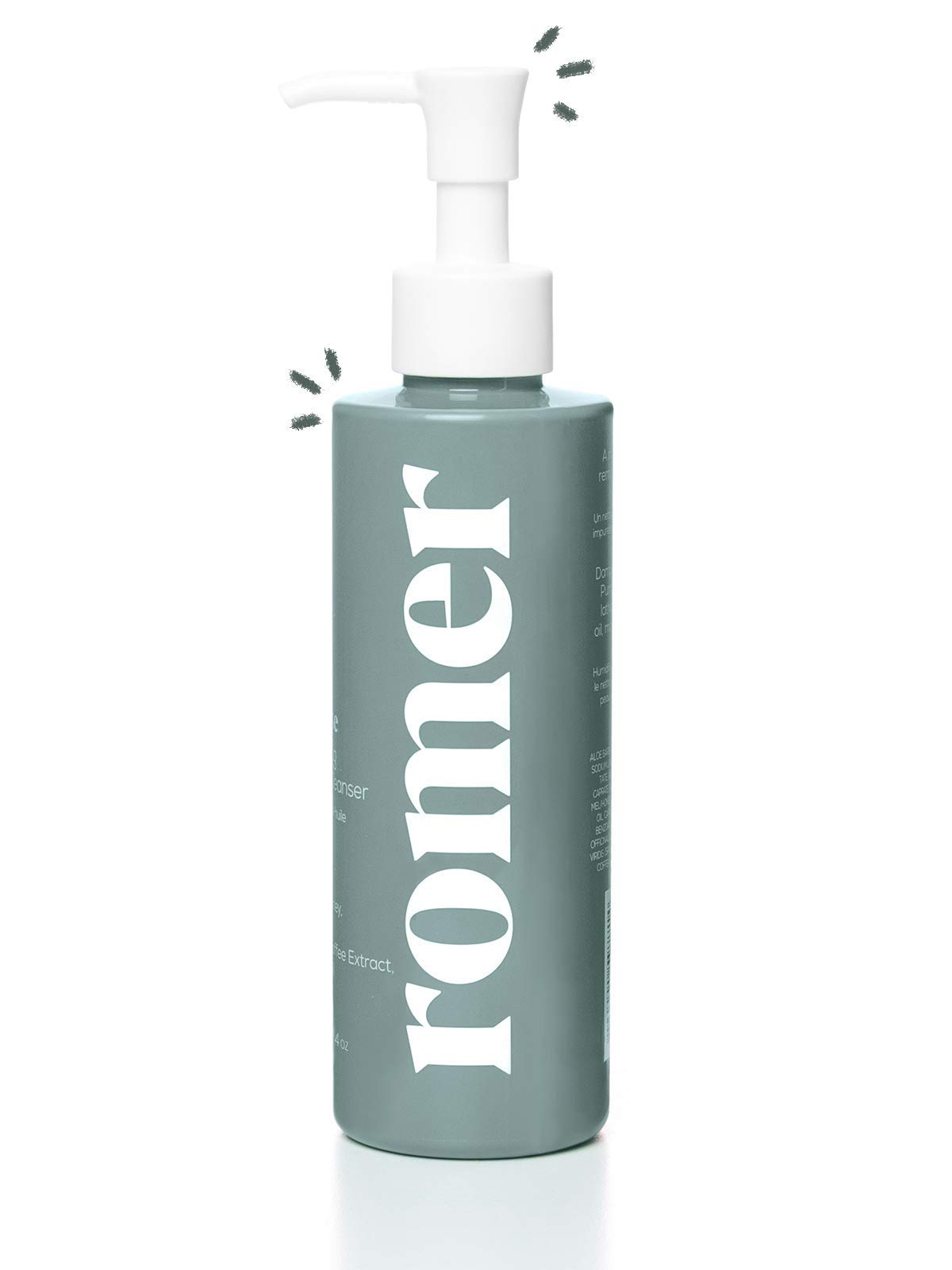 ROMER Skincare Cleanse Nourishing Gel-Oil Cleanser - Gentle Aloe-based Face Wash, Hydrating, Makeup Removing (190ml/6.4oz)