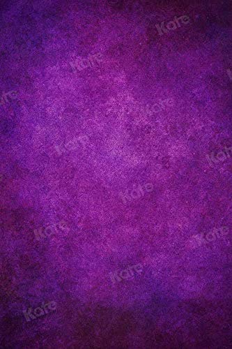 Kate 6.5×10ft Purple Backdrop Dark Purple Portrait Photography Background Abstract Backdrop for Photographer Headshots Video Pictures Fabric