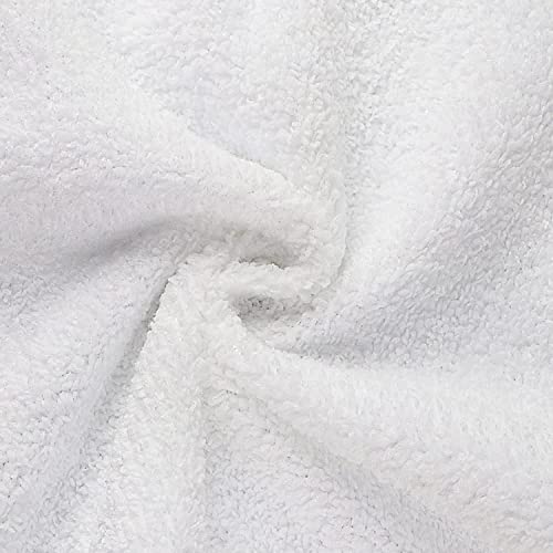 Orighty Microfiber Washcloths Towel Set 12 Pack, Highly Absorbent and Soft Feel Fingertip Towels, Multi-Purpose Wash Cloths for Bathroom, Hotel, Spa, and Gym, 12x12 Inch