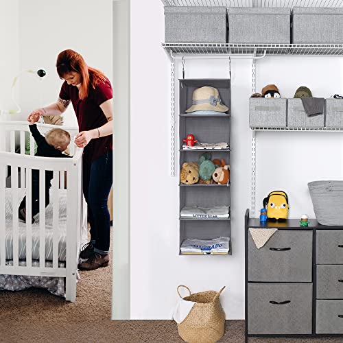 GRANNY SAYS Bundle of 1-Pack Hanging Storage Organizer & 1-Pack Hanging Organizer for Closet