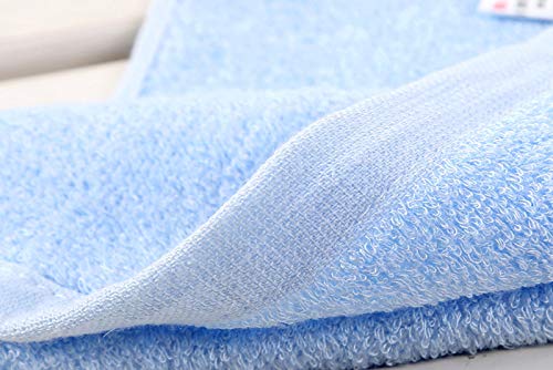 YiYaYo Luxury Bamboo Washcloth Towel Set 16 Pack for Children Baby Bathroom-Hotel-Spa-Kitchen Multi-Purpose Fingertip Towels & Face Cloths 10'' x 10''