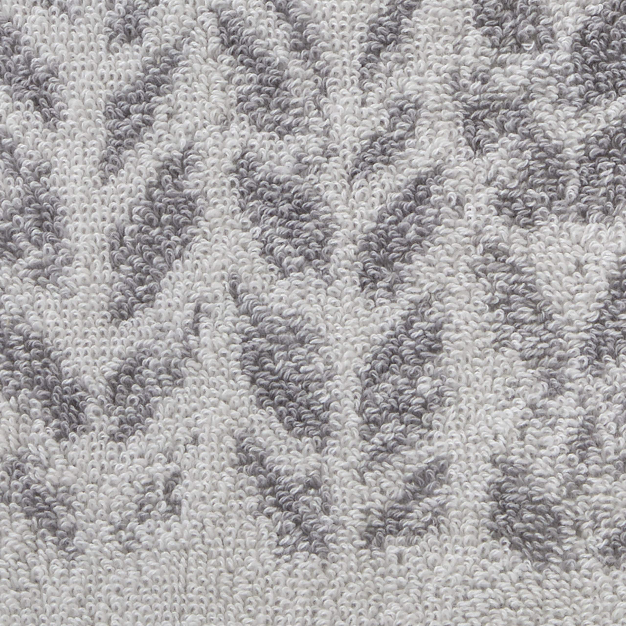 SKL Home by Saturday Knight Ltd. Distressed Leaves Hand Towel,Gray, 16" x 26", 2 Count (Pack of 1)