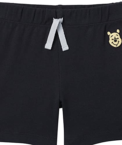 Amazon Essentials Disney | Marvel | Star Wars Baby Boys' Shorts, Pack of 3, Winnie the Pooh Oh Bother!, 24 Months