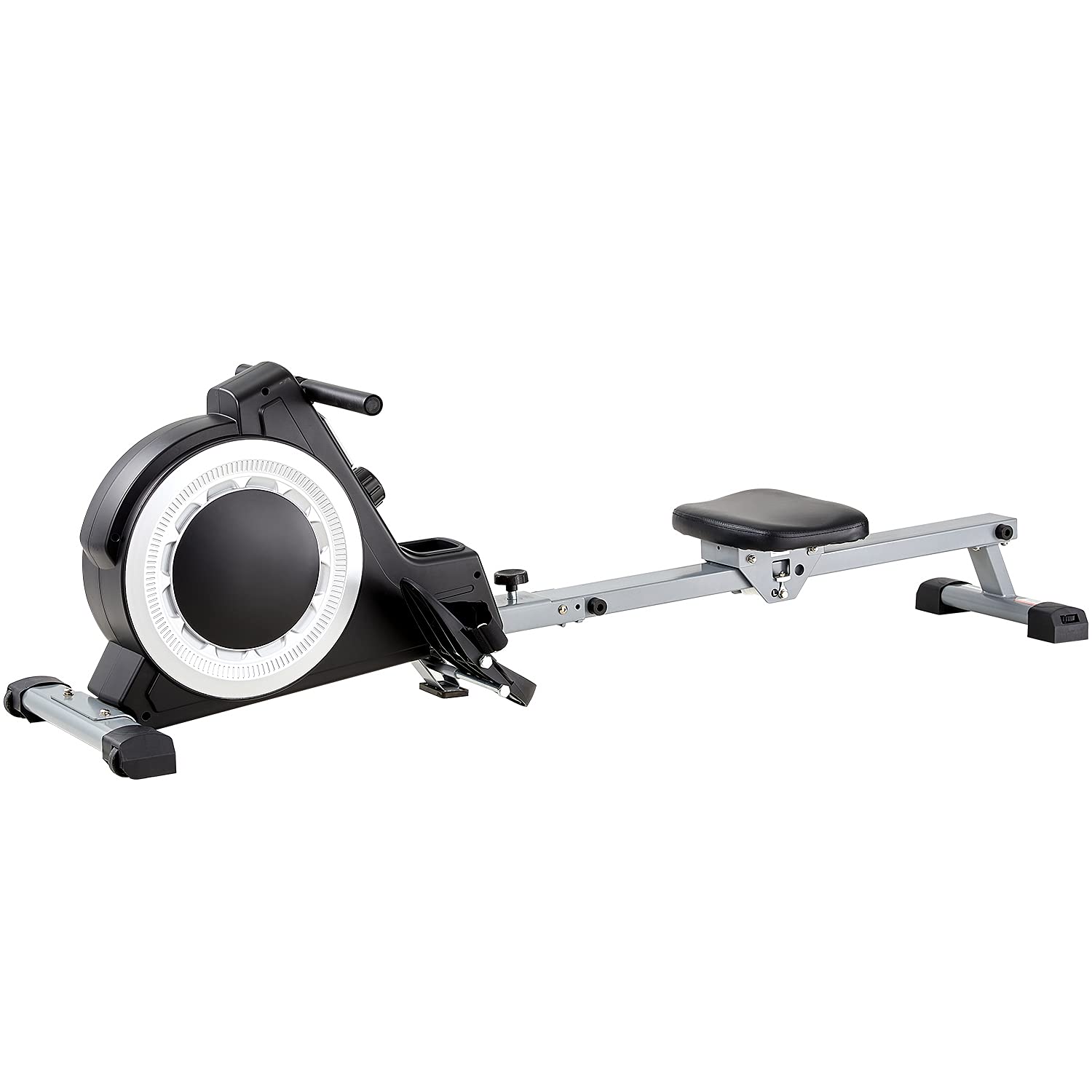 Magnetic Rowing Machine Folding Exercise Rower Machine 16-Level Tension Resistance with Display Panel for Home Use Gyms Training Exercise Equipment