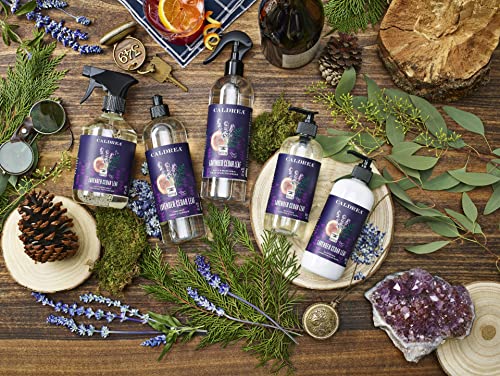 Caldrea Dish Soap, Biodegradable Dishwashing Liquid made with Soap Bark and Aloe Vera, Lavender Cedar Leaf, 16 oz , 3 Pack
