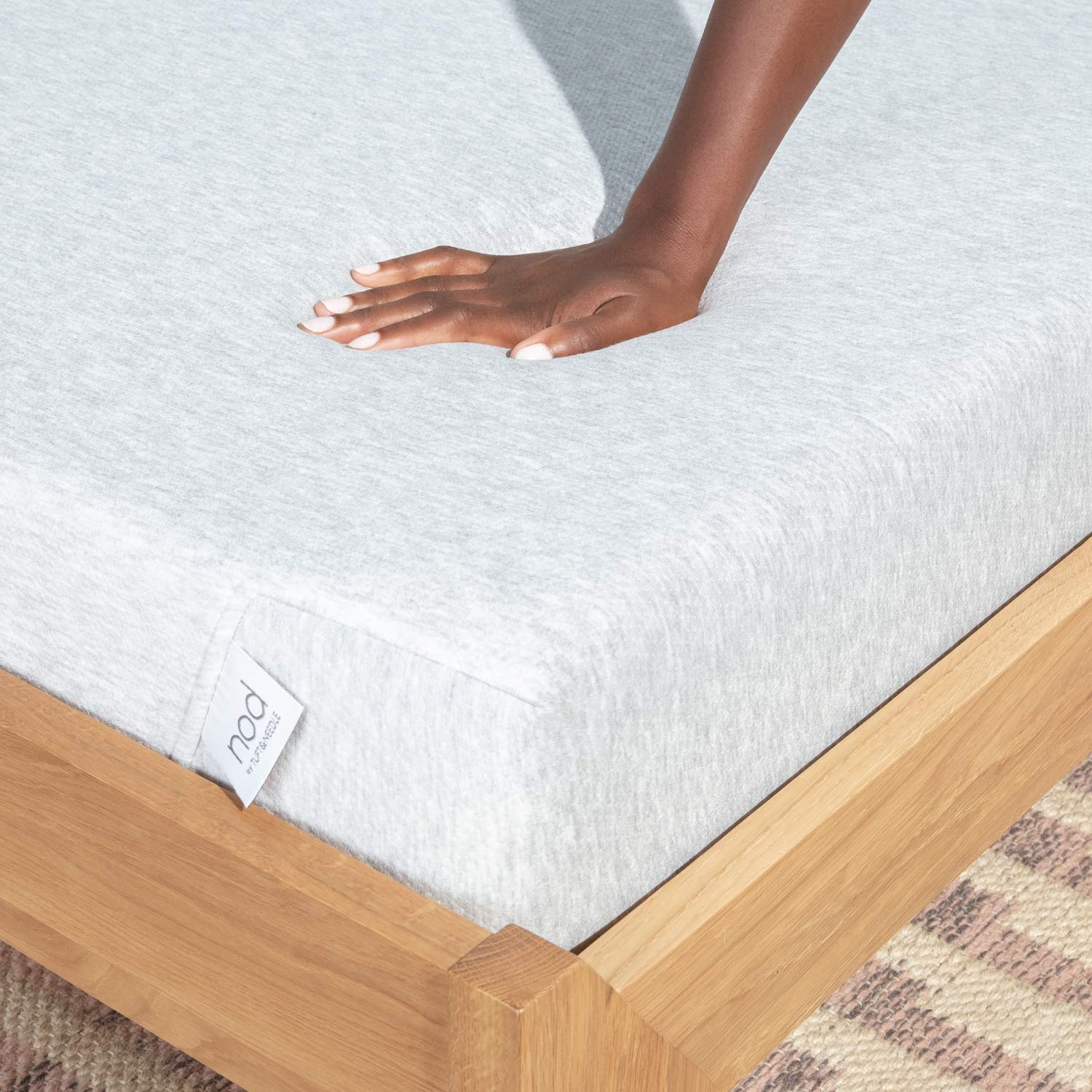 Tuft & Needle Kin Firm 6" Queen Adaptive Foam Mattress in a Box, Cooling Pressure Relief, Balanced Support, 100 Night Trial, Fiberglass-Free, CertiPUR-US, 10-Year Limited Warranty