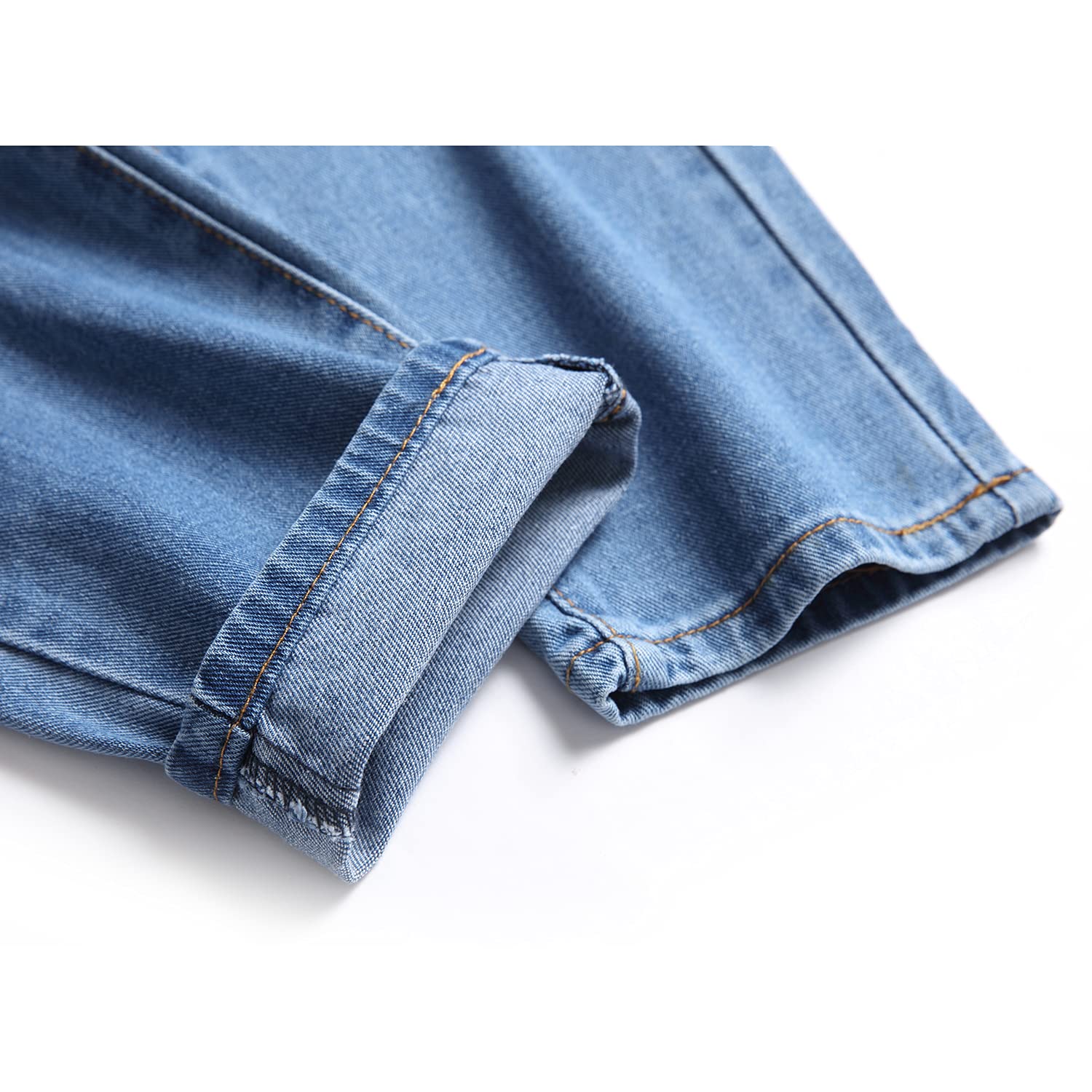 Men's Jeans Blue Ripped Pants Regular Fit Tapered Leg Denim Pants Distressed Dress Cool Jeans Athletic Fit Classic Destroyed (blue9301, 38)