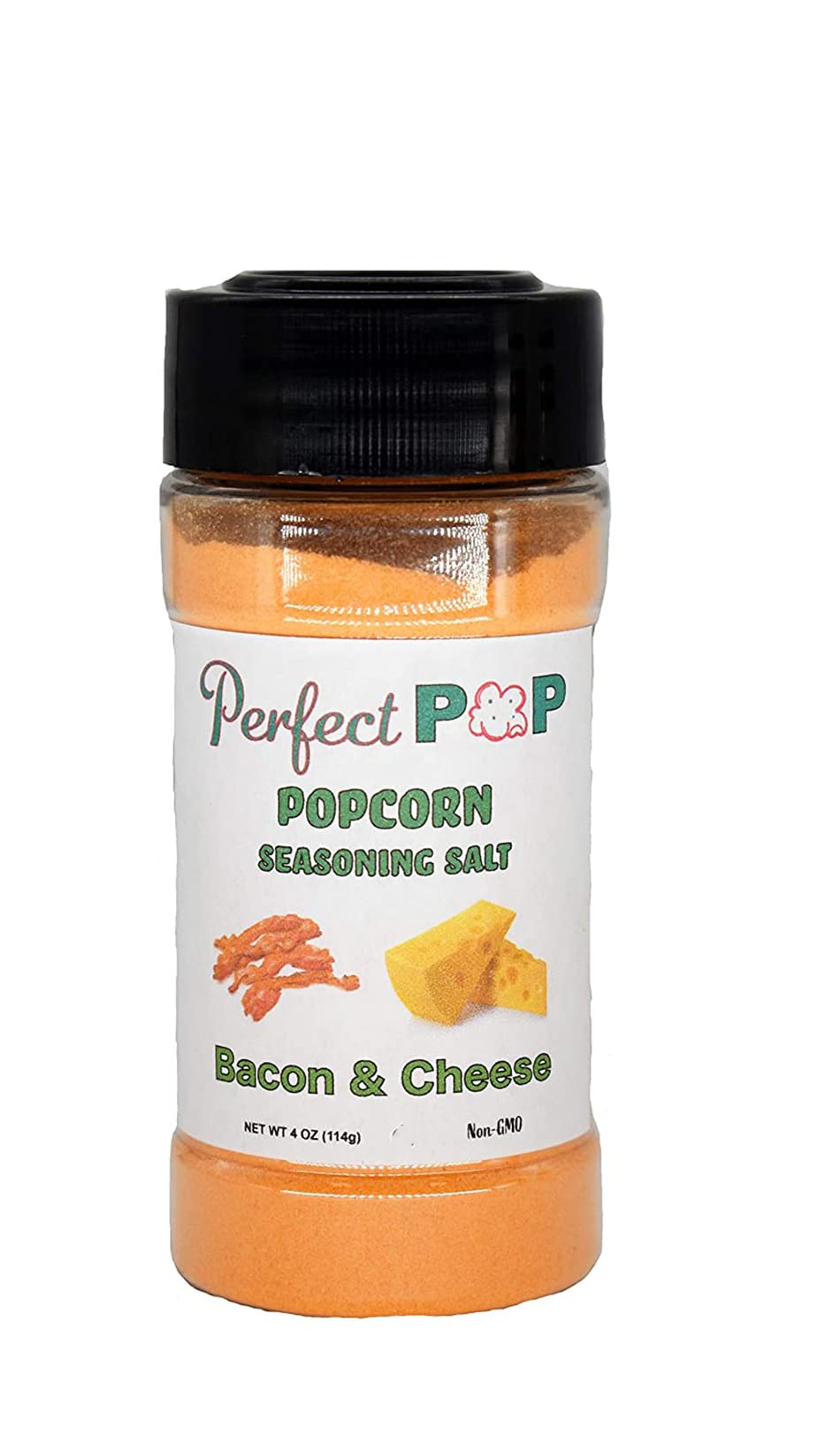 Perfectware Ultimate Popcorn Party Pack- Includes (4lbs of Yellow Kernels, 4-4oz Seasoning Jars, and 125ct 1oz Popcorn Bags)