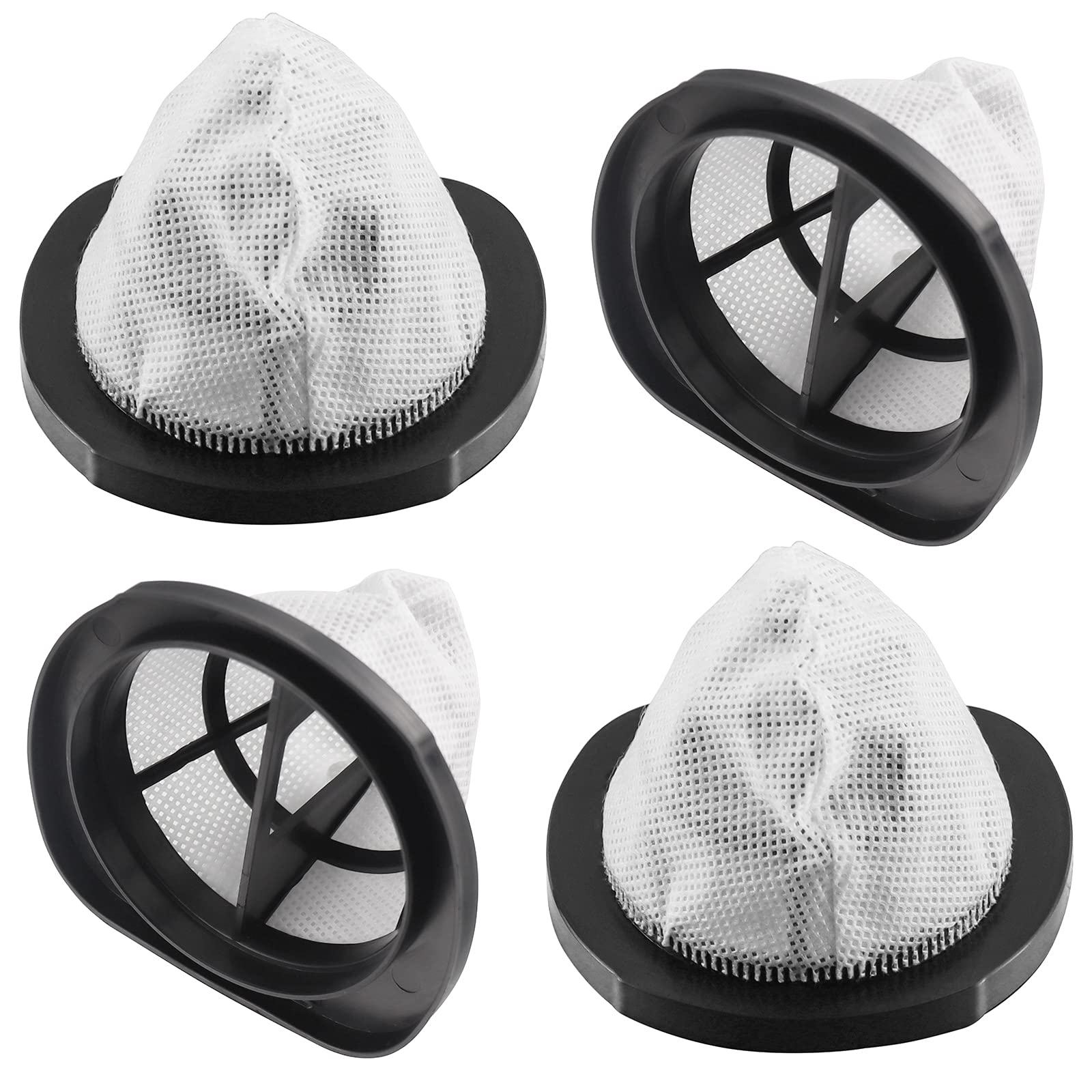 Improvedhand Filters Replacement for Bi-ssell 3-in-1 Stick Vacuum Fit For Bissell 38B1, 38B1L, 1059 Series Lightweight Stick Vacuum, Compare to Part # 203-7423, 2037423, 4 Pack