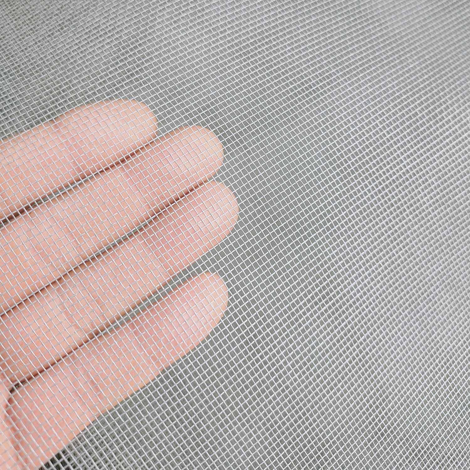 39"×59" Grey Fiberglass Window Screens Repair kit - DIY Adjustable Window Screens mesh Replacement kit for WindowsDoorPorchPatioSliding Screen Door