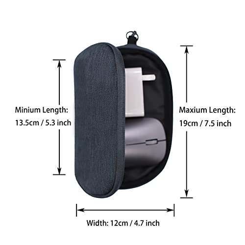Aucase 13-13.3 Inch Laptop Sleeve with Handle, Water Repellent and Shock Resistant Soft Padded Case with Pocket and Accessories Pouch, Compatible with MacBook Pro Air 13, Surface Laptop 13, Chromebook