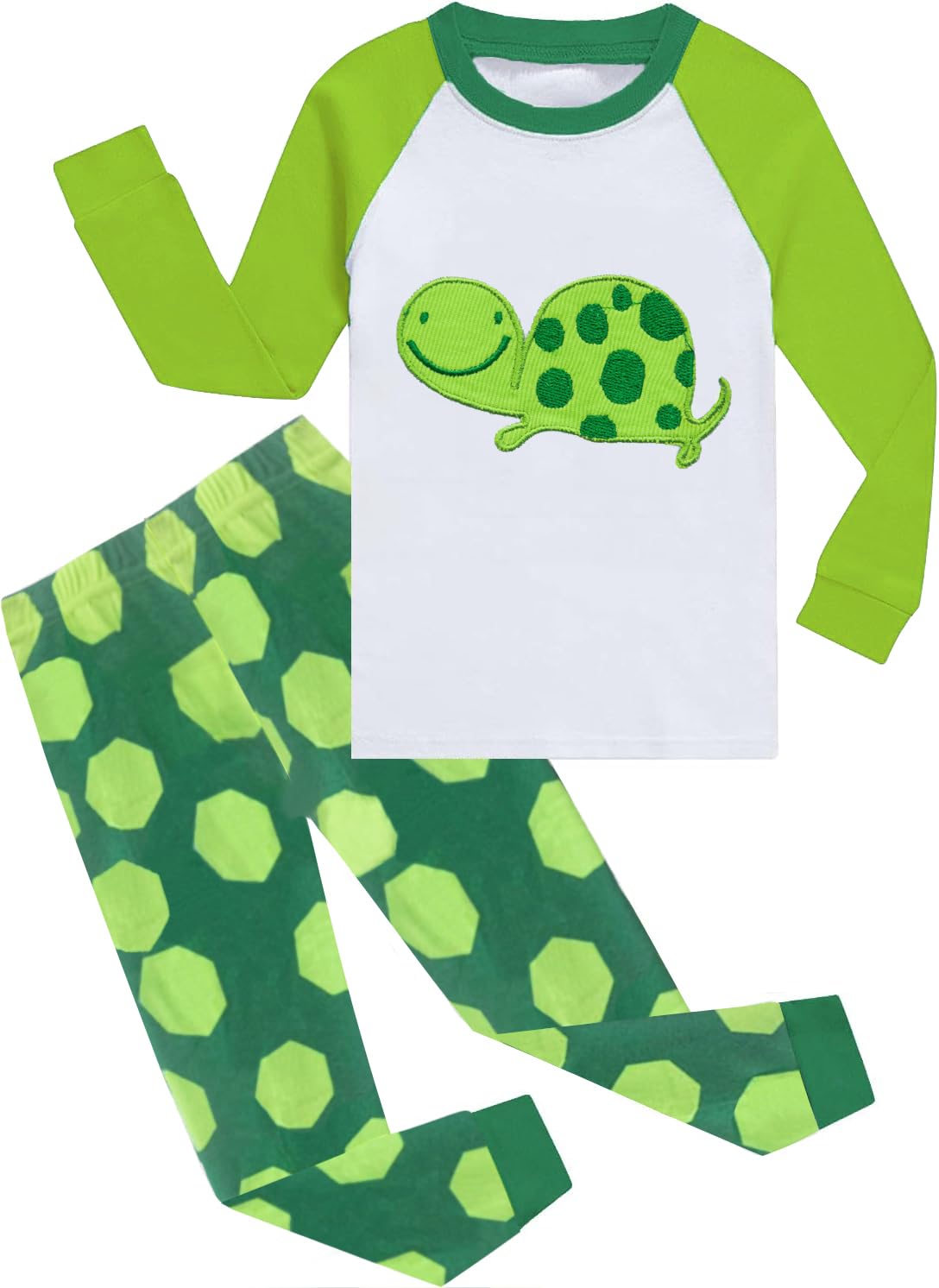Toddler Turtle Little Boys Kids Pajamas Sets Cotton Christmas Pjs Children Sleepwear 5 6 T