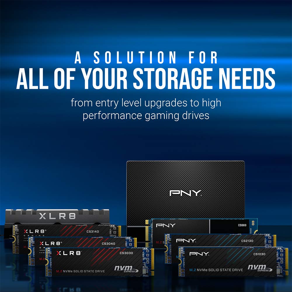 PNY M280CS1030-500-RB M.2 NVMe PCIe Gen3 x4 Internal Solid State Drive (SSD)