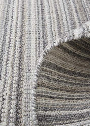 Feizy Rugs - Keaton Collection, Contemporary Abstract Area Rug - Brown/Gray 8' x 10'