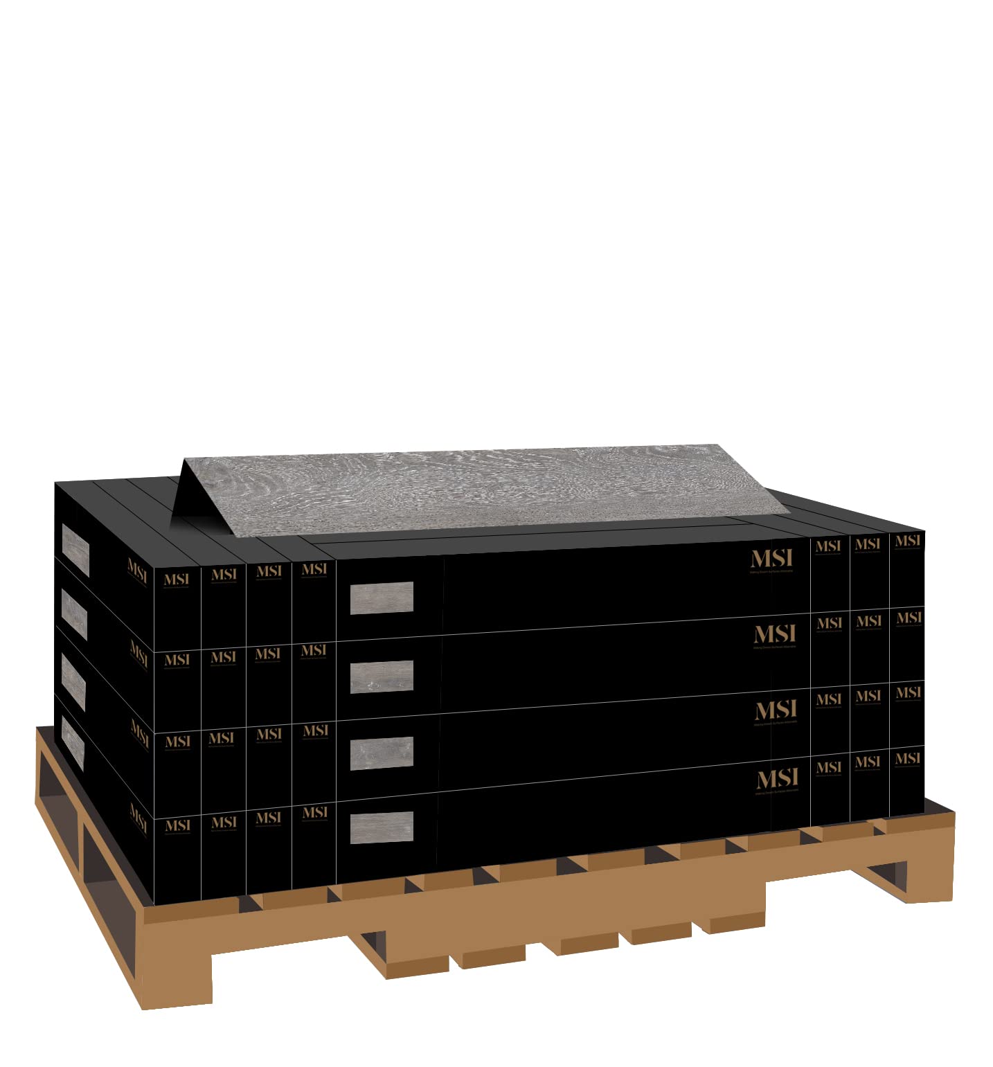 MSI Katalina 6 inch x 48 inch Glue Down Luxury Vinyl Plank Flooring for Pro and DIY Installation 2MM Thick and 6MIL Wear Layer, 36 Sq.ft per Box