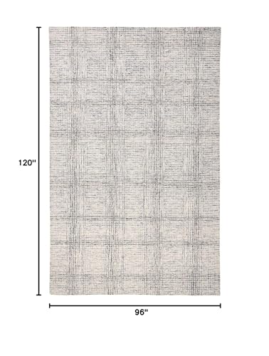 Feizy Rugs - Belfort Collection, Transitional Art Deco Area Rug - Gray 8' x 10'