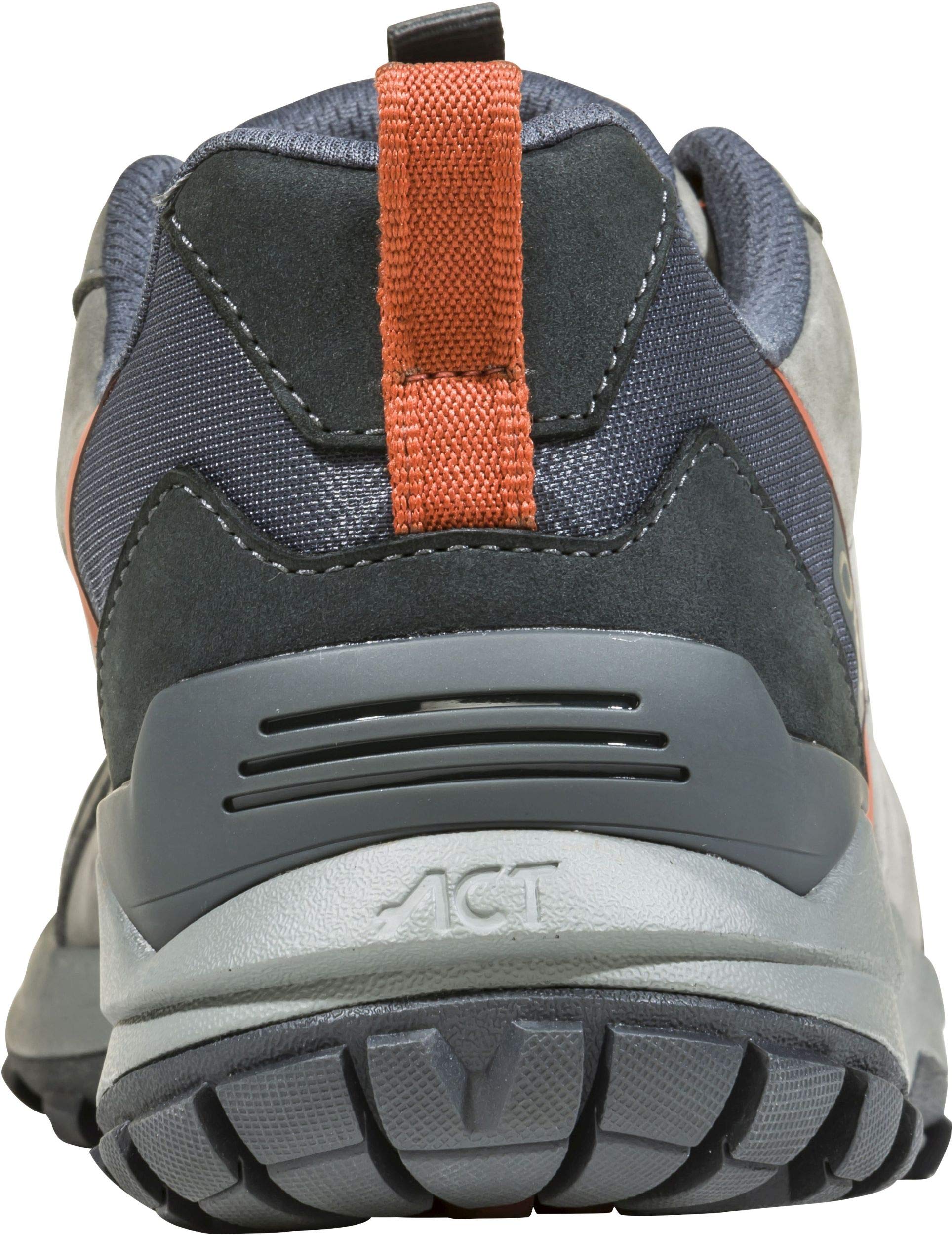 Oboz Sypes Low Leather B-Dry Hiking Shoe - Men's Steel, 9 Medium