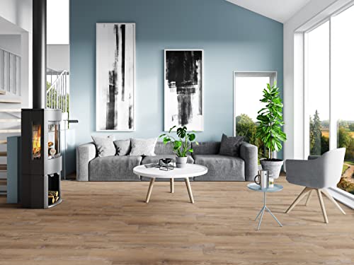MSI Hampstead 6 inch x 48 inch Gluedown Luxury Vinyl Plank Flooring for Pro and DIY Installation, Beige, CASE, 36 Square Feet