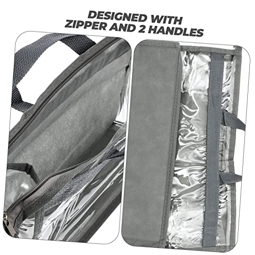 Cabilock 15 Pcs Bag Hanging Bag Hanging Storage Bag Clear Storage Bag House Kits Hanging Storage Pockets Proof Bag Organizer Purse Bag Closet Handbag Organizers Purse Storage Seal