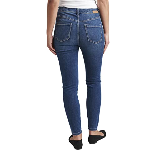 JAG Jeans Women's Valentina High Rise Skinny Pull-on Jeans-Legacy, Tribeca Blue, 2