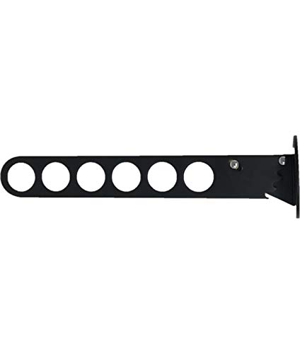 Closet and Laundry Valet Rod in Matte Black, Our Strongest Model Ever