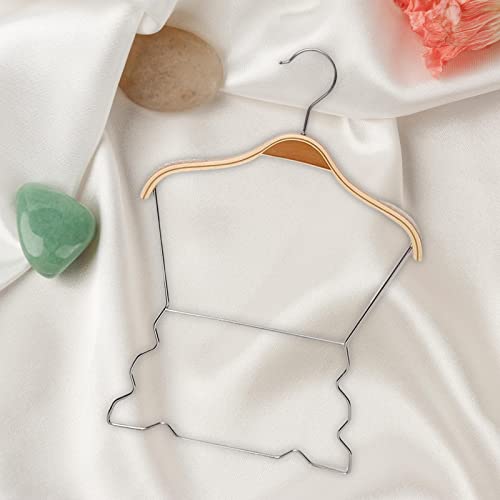 KLKCMS Wire Body Shape Swimwear Hangers Coat Storage Organizer Dress Swimsuit Lingerie Display for Laundry Collection Show Bedroom Drying Wardrobe , Height 26cm