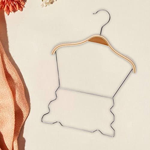 KLKCMS Wire Body Shape Swimwear Hangers Coat Storage Organizer Dress Swimsuit Lingerie Display for Laundry Collection Show Bedroom Drying Wardrobe , Height 26cm