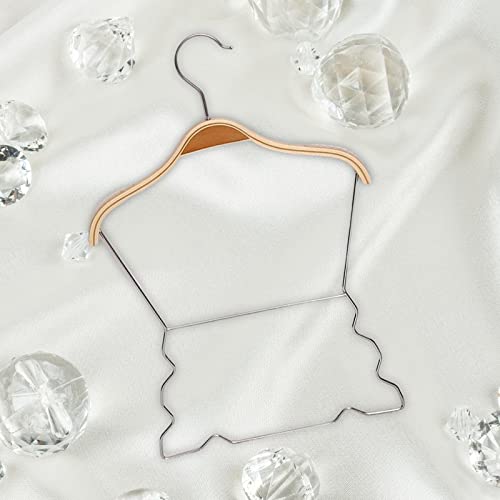KLKCMS Wire Body Shape Swimwear Hangers Coat Storage Organizer Dress Swimsuit Lingerie Display for Laundry Collection Show Bedroom Drying Wardrobe , Height 26cm