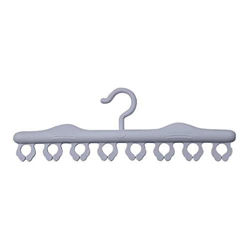 Multifunctional Hangers Creative Nonslip Hangers Saving Space Household Wardrobe Storage Hangers Baskets for Linen Closet (Grey, One Size)
