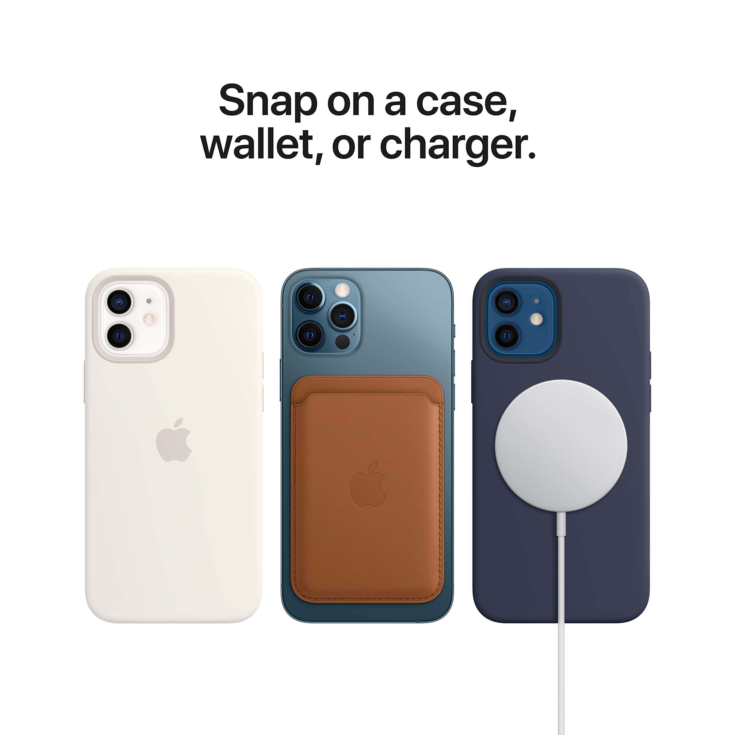 Apple iPhone 12 and iPhone 12 Pro Leather Case with Magsafe - California Poppy