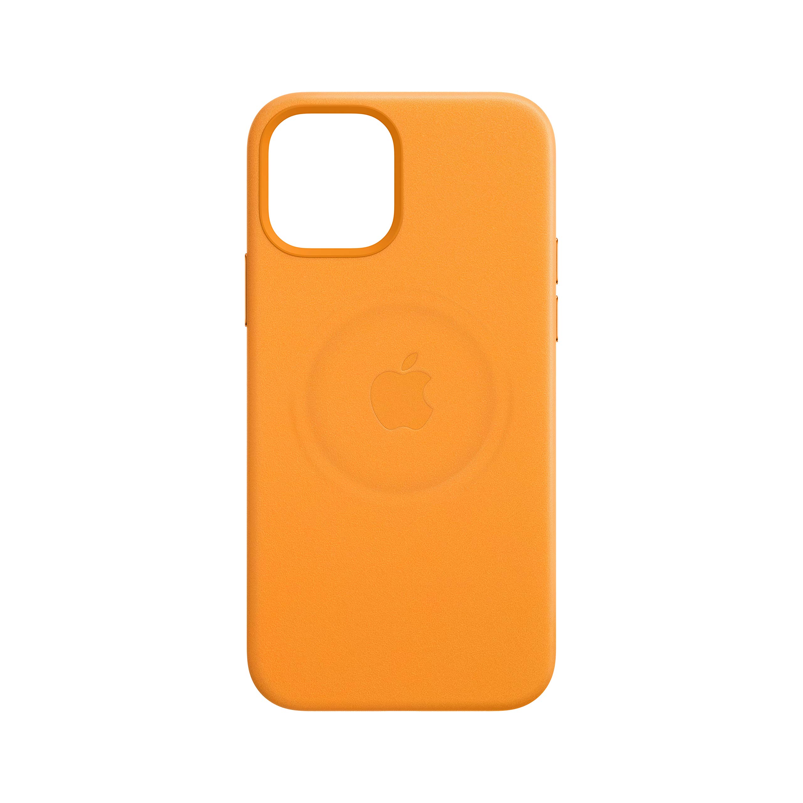 Apple iPhone 12 and iPhone 12 Pro Leather Case with Magsafe - California Poppy