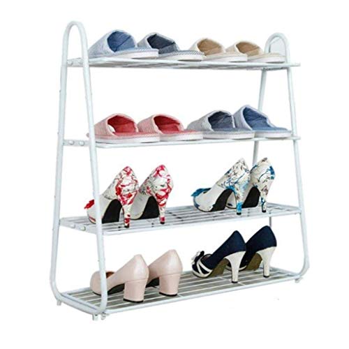DINGZZ Iron Shoe Rack, Simple Home Multi-Layer Iron Art Dormitory Slipper Shelf Storage