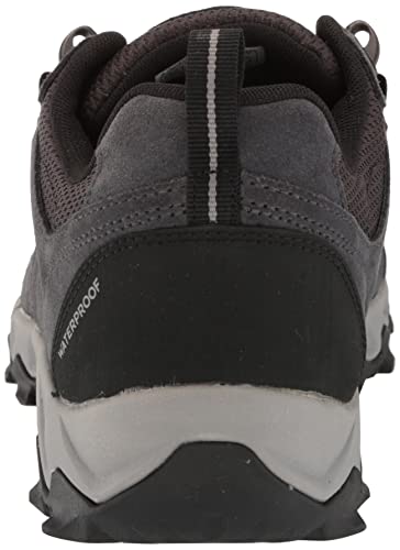 Columbia Men's Valley Pointe Waterproof Hiking Shoe, Shark/Monument, 10
