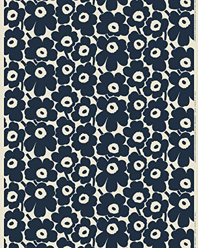 MARIMEKKO - Unikko Terry Cotton Hand Towel (Blue Poppy)